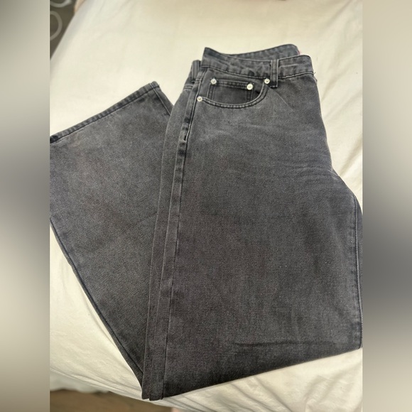 Edikted | Pants & Jumpsuits | Edikted Gray Wide Leg Pants | Poshmark